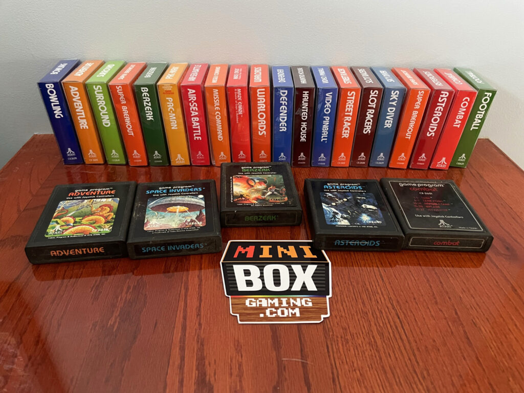 Atari 2600 (Atari Standard) Mini Boxes – Minibox Gaming