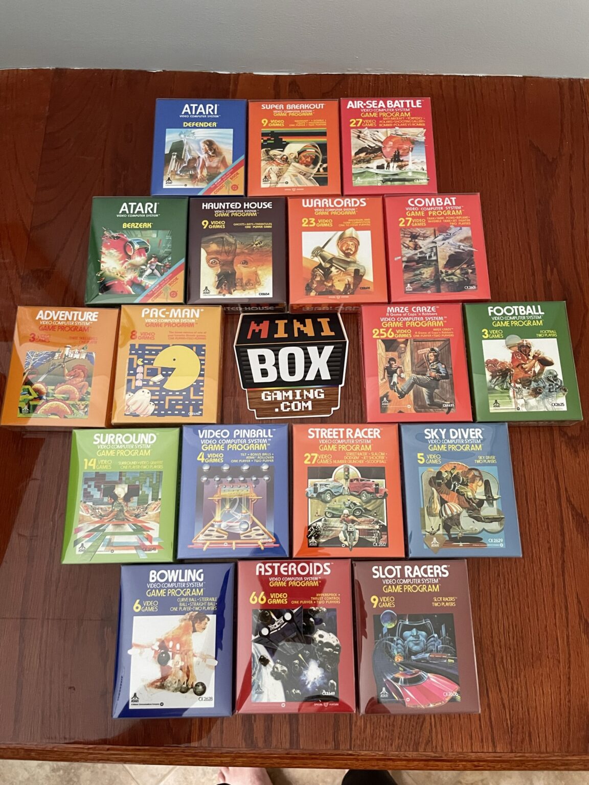 Atari 2600 Activision Standard Mini Boxes – Minibox Gaming