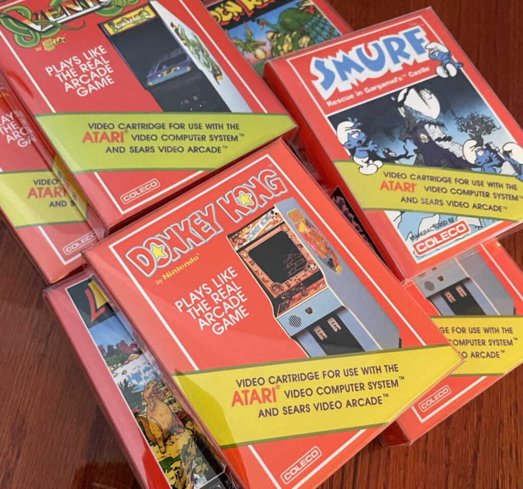 Atari 2600 (Coleco) Mini Boxes – Minibox Gaming