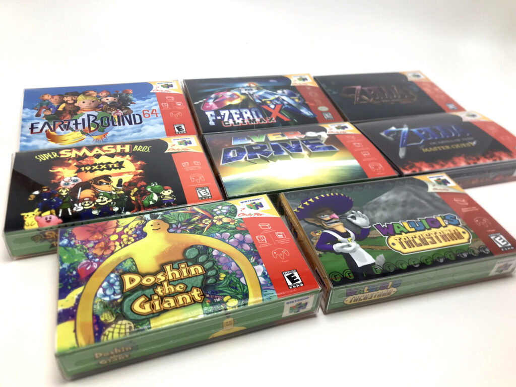 Nintendo 64 Custom Mini Boxes – Minibox Gaming